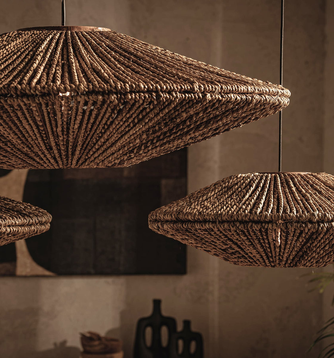 Cymbal Hang Lamp Abaca – Living-in by Romy's